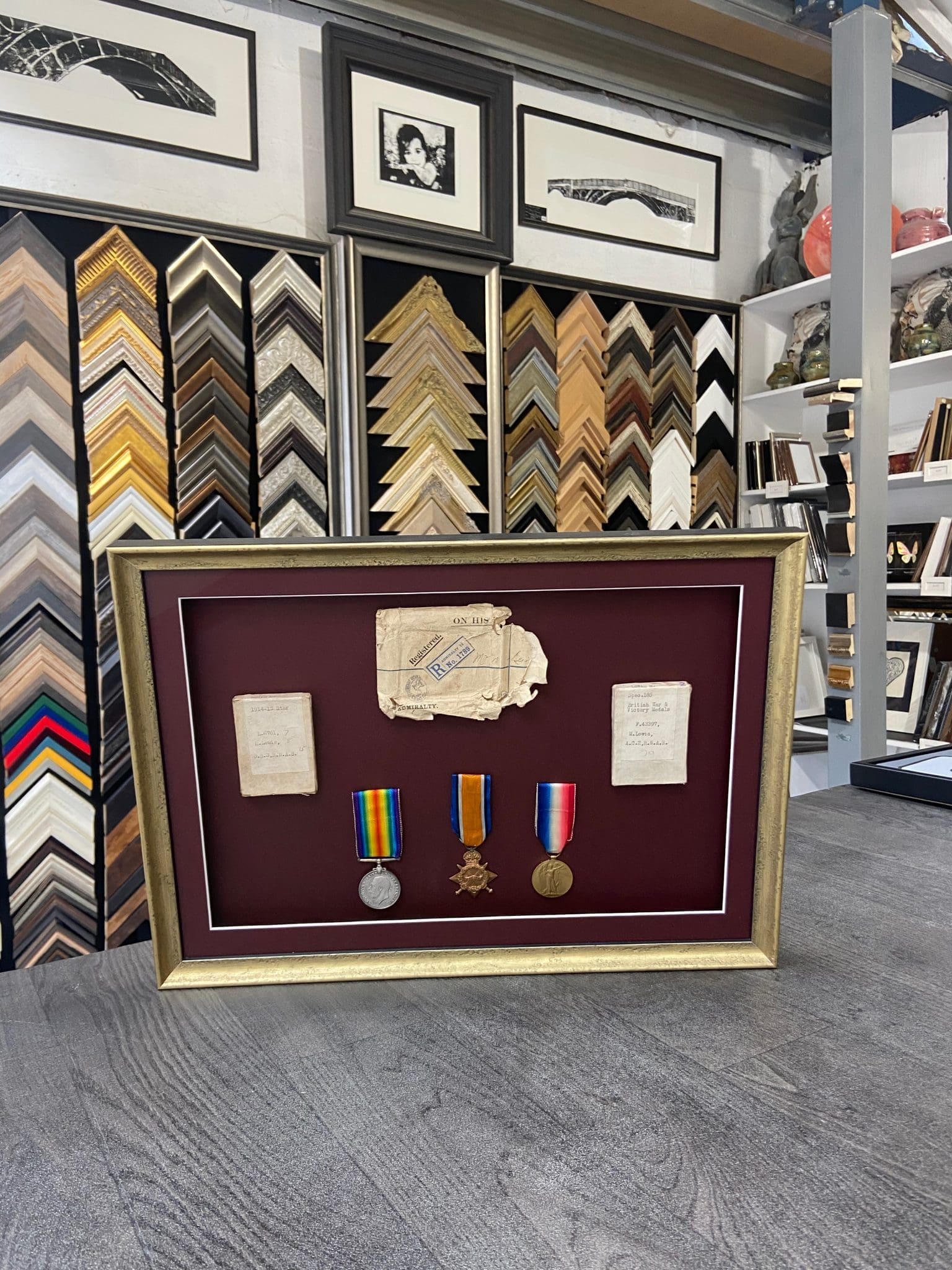 Examples of Finished Frames | Ironbridge Fine Arts and Framing