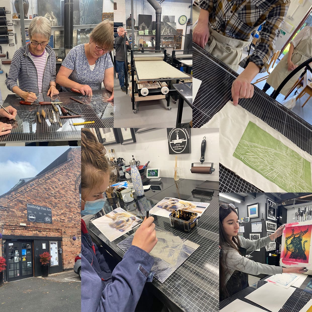 Printmaking Workshops and Courses | Ironbridge Fine Arts and Framing