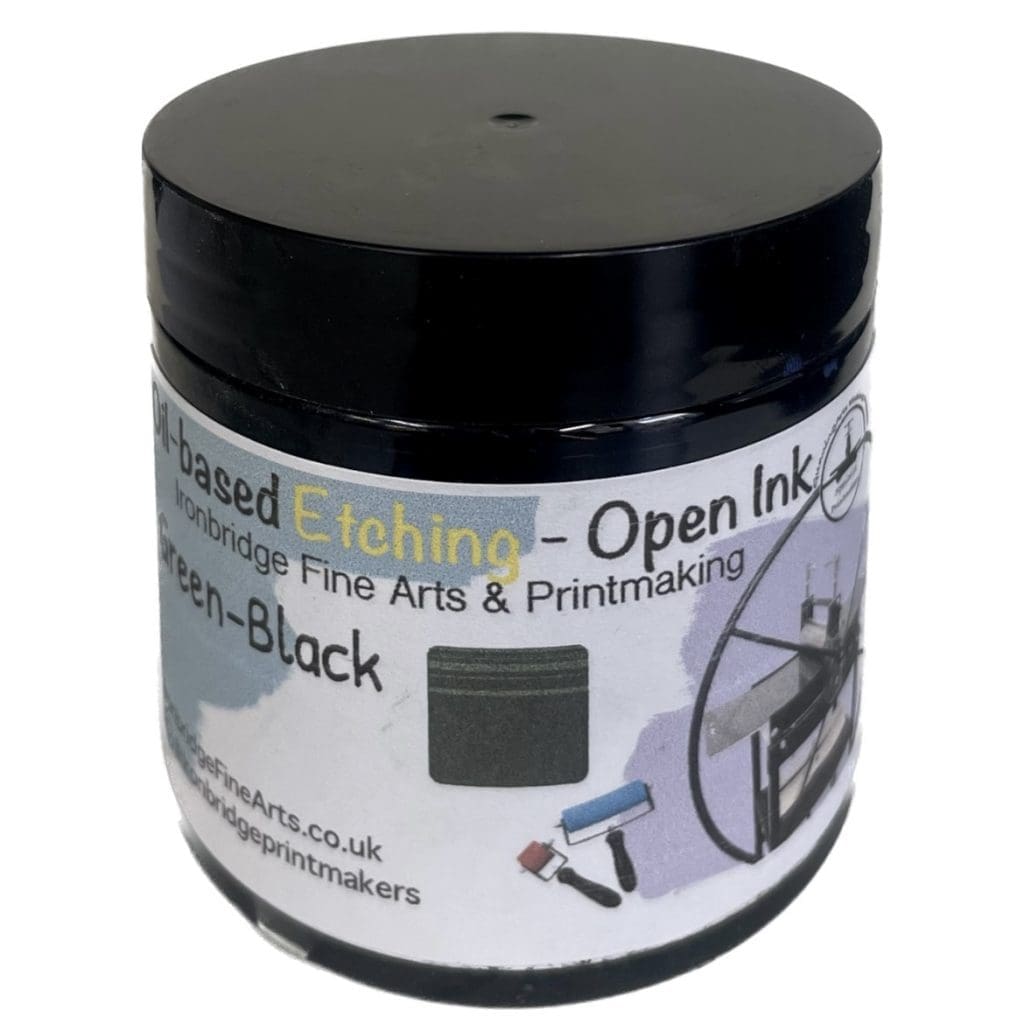 Ironbridge Fine Arts Open Ink - Etching Green-Black | Ironbridge Framing