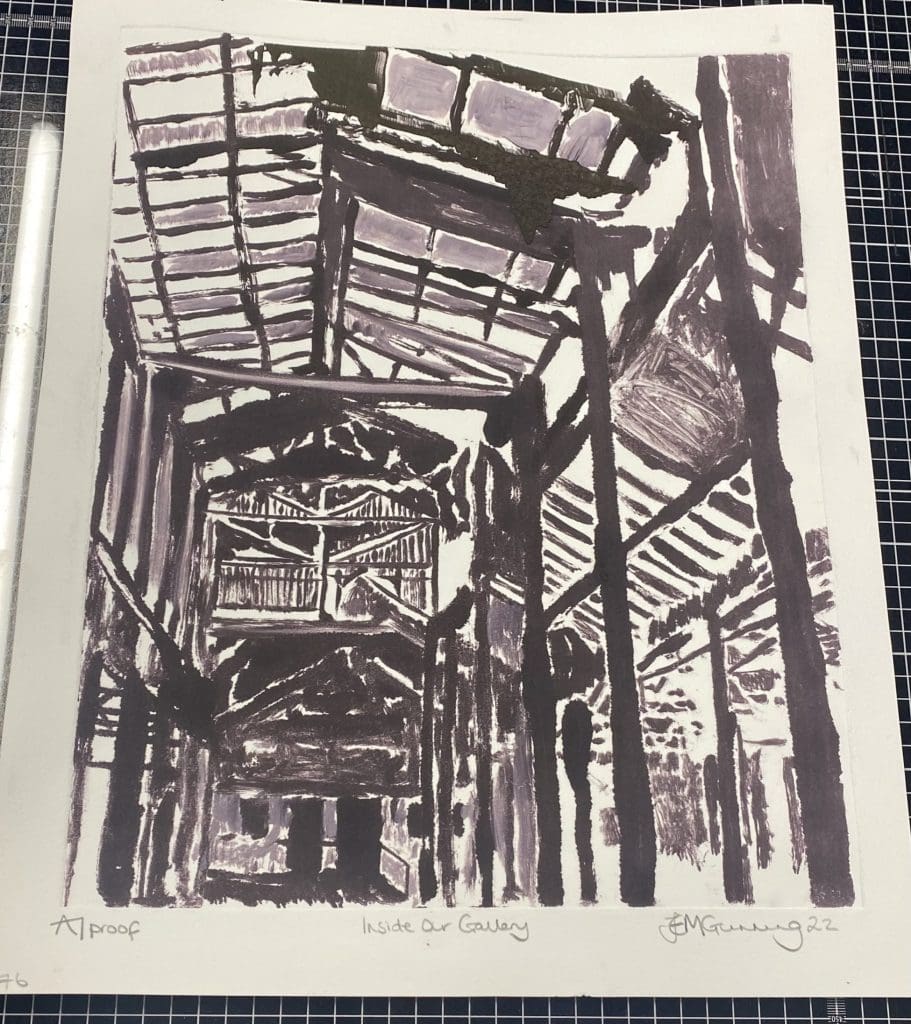 Monoprint & Monotype | Ironbridge Fine Arts Printmaking