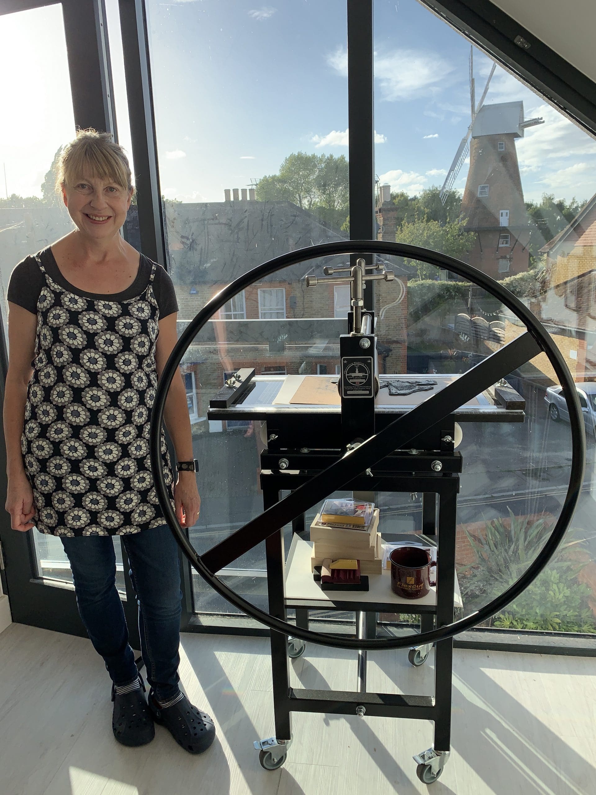 Gunning press printmakers of the week- Jane Spink | Ironbridge Framing
