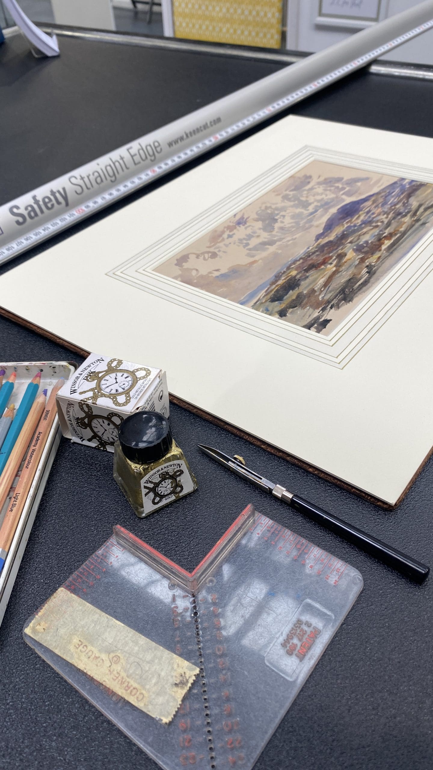 Bespoke Mount Lines and Washes | Ironbridge Framing