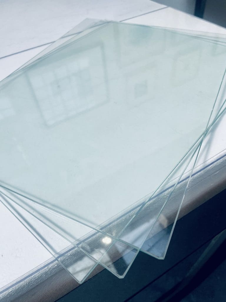 Inking up Glass Slabs | Ironbridge Framing