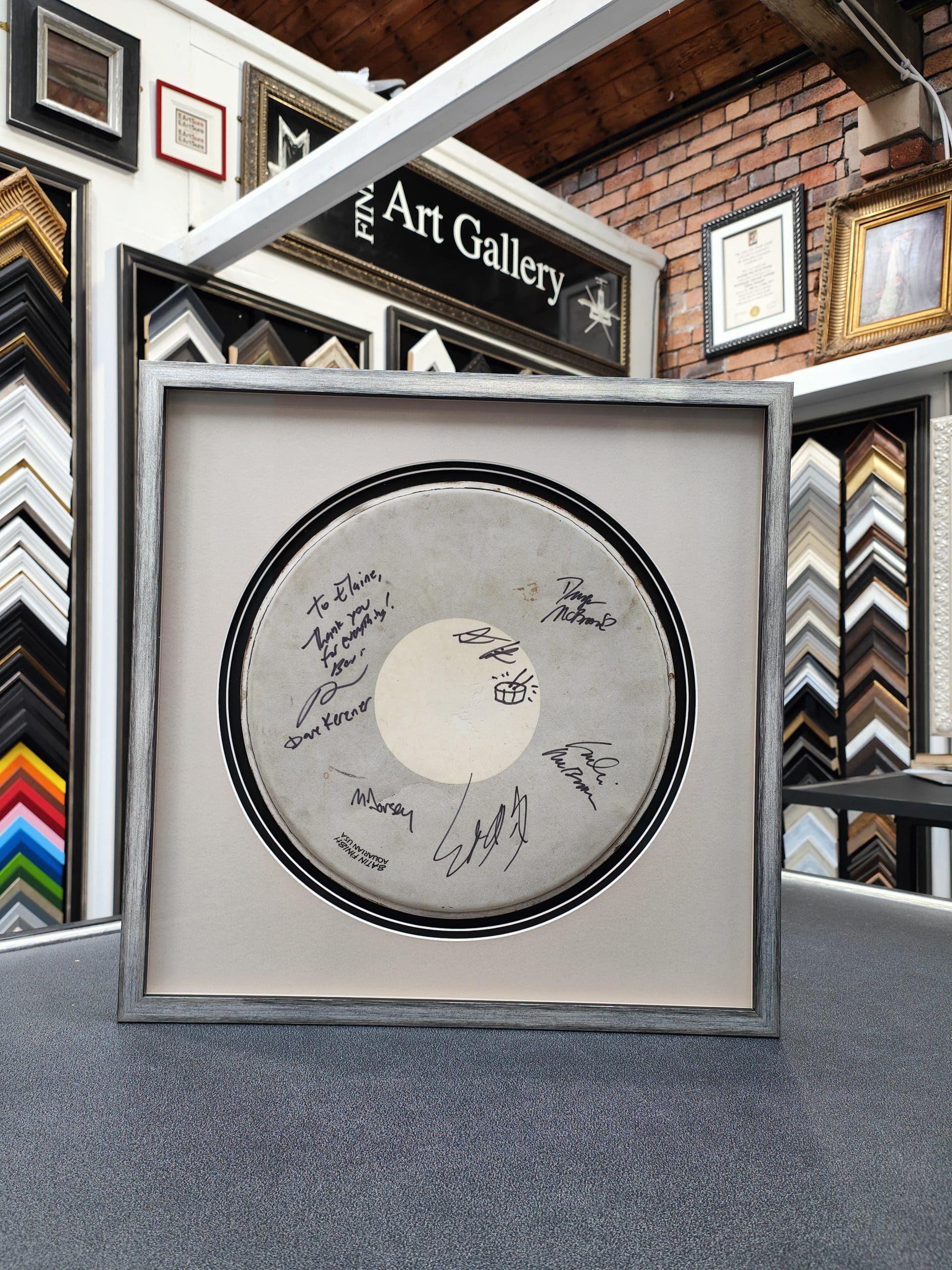 Memorabilia Framing at Ironbridge Fine Arts | Ironbridge Framing