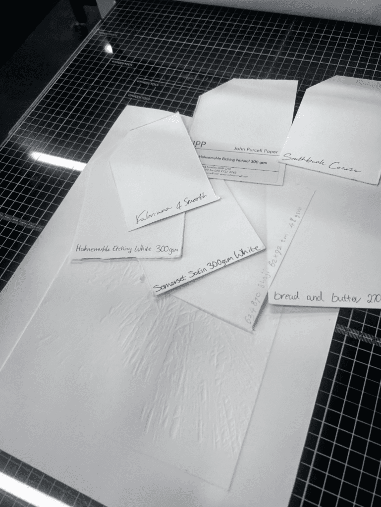 Guide for Setting your Pressure for Intaglio, on your Etching Press