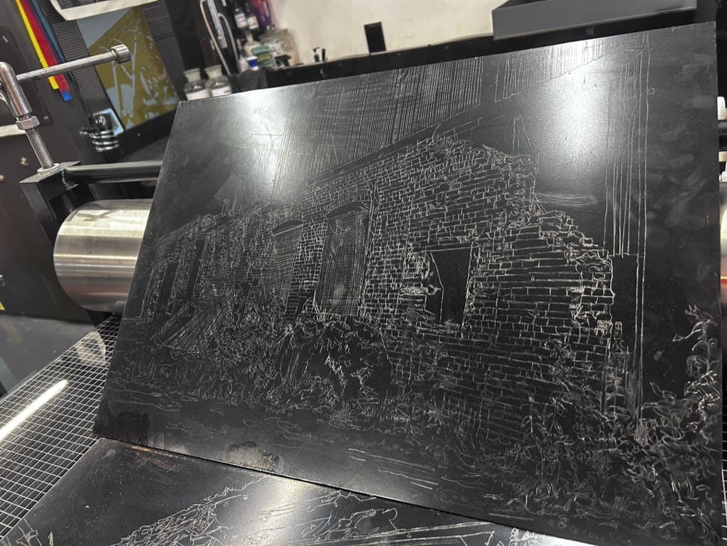 Intaglio Etching | Ironbridge Fine Arts