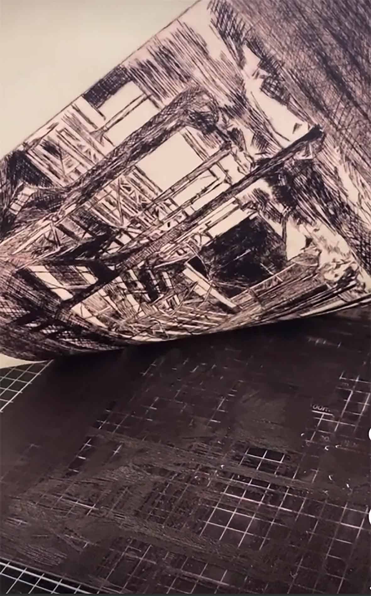 Drypoint Printmaking | Ironbridge Fine Arts Printmaking