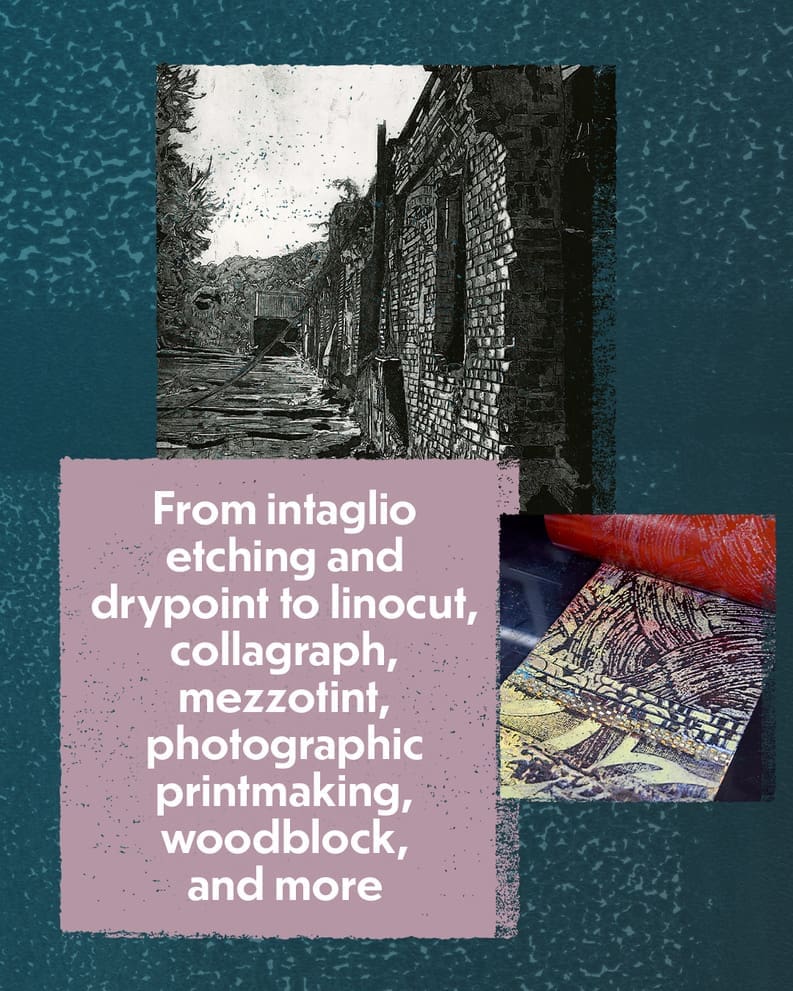 Printmaking: A Step-by-Step Studio Guide by Jenny Mason-Gunning
